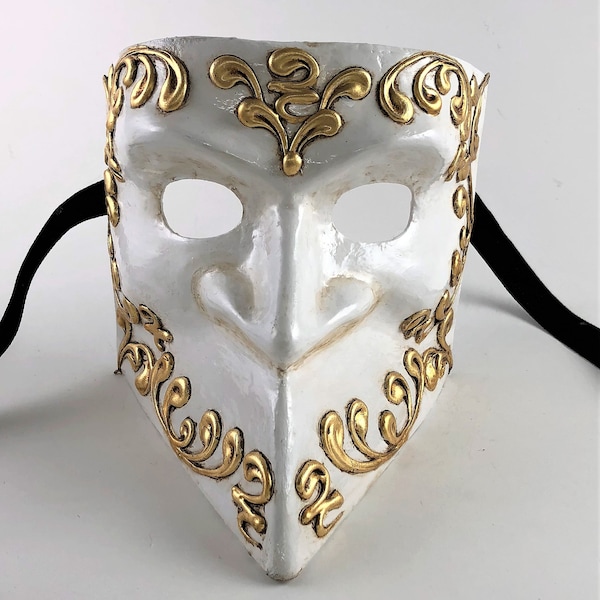 White Mask - Etsy