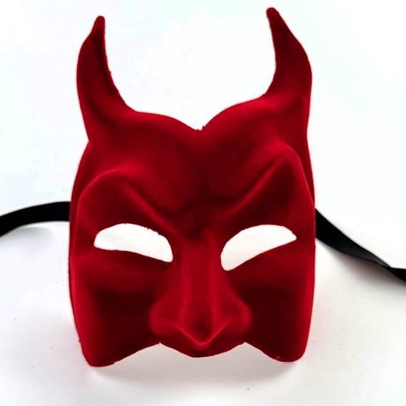 Devil Mask - Etsy