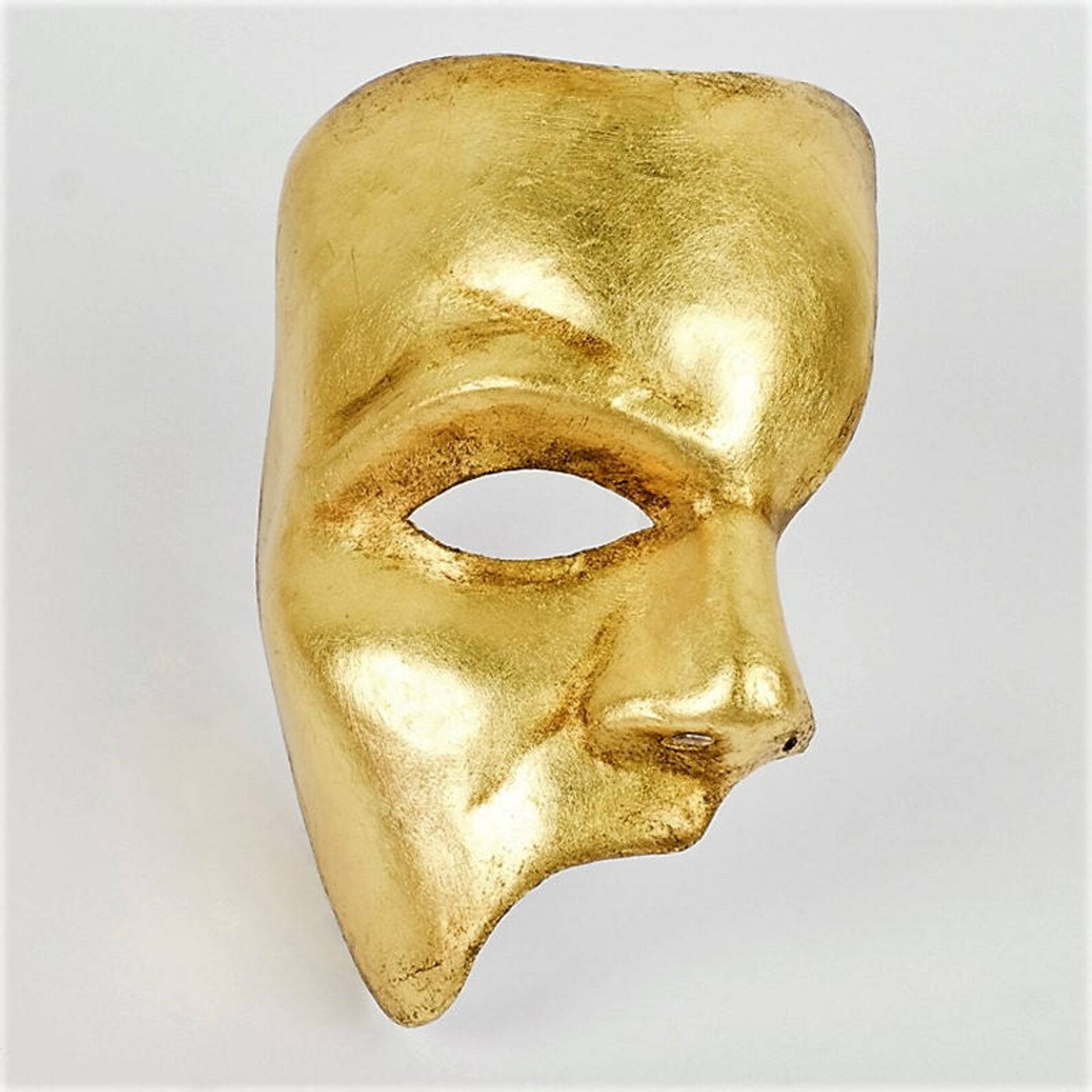 Venetian Phantom of the Opera Mask Gold Leaf | Etsy