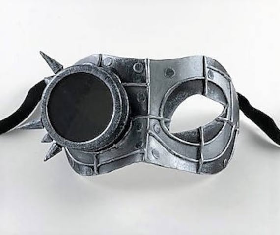 Venetian Eye Mask Futuristico Iron - Etsy