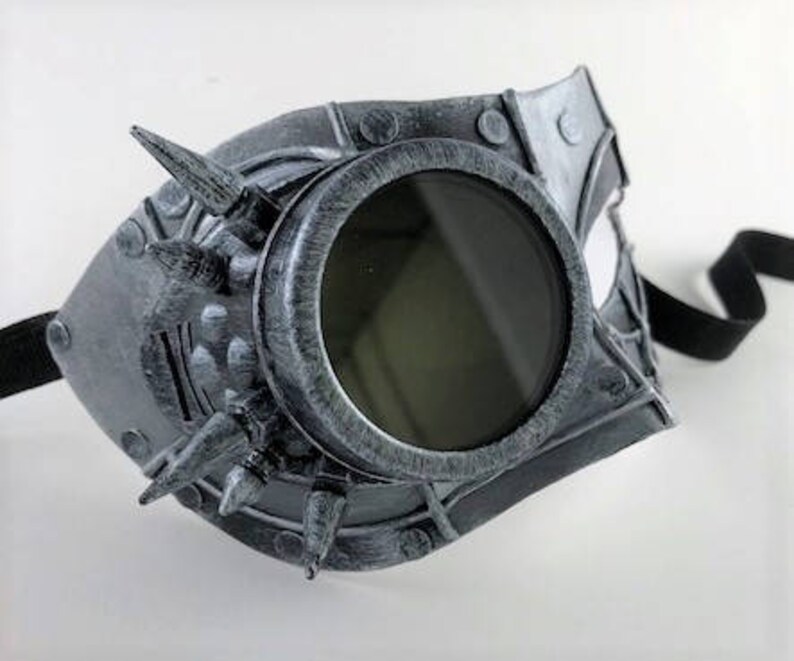 Venetian Eye Mask Futuristico Iron - Etsy