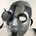 Venetian Full Face Mask - Futuristic Iron - Etsy