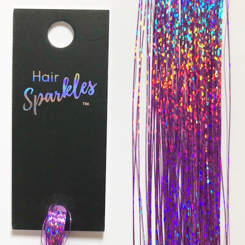 Champagne Quartz Hair Sparkles® hair Tinsel - Etsy