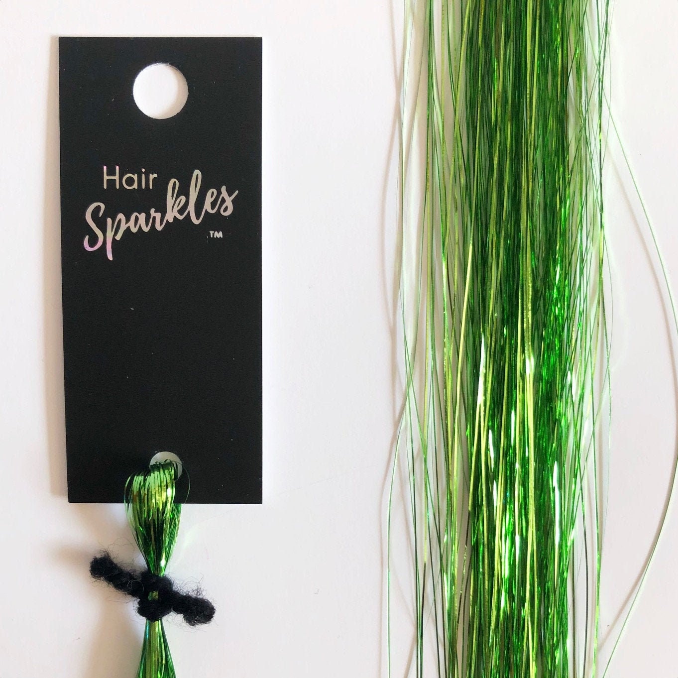 Peridot Hair Sparkles® hair Tinsel - Etsy