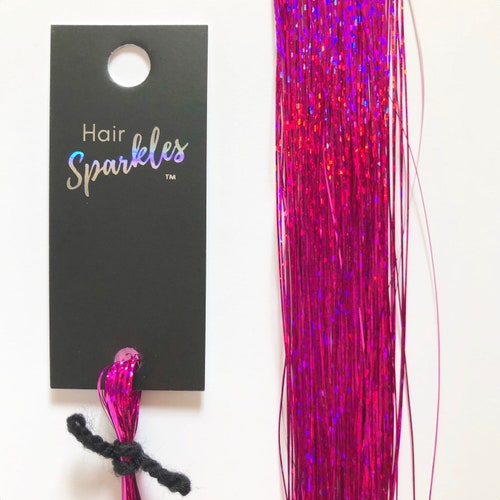 Champagne Quartz Hair Sparkles® hair Tinsel - Etsy UK