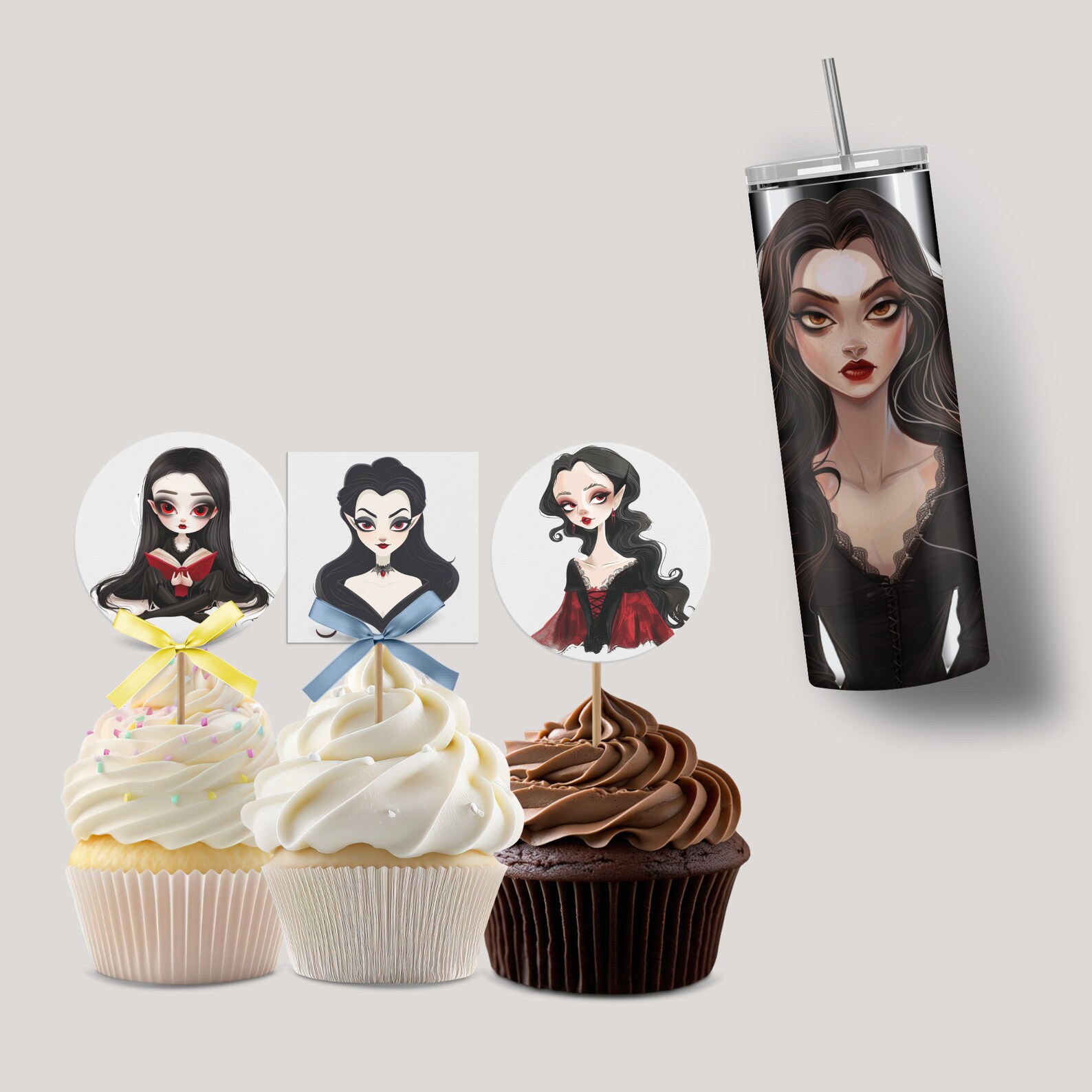 Female Vampires Clip Art Pack, Halloween Clipart, Commercial Use, PNG ...