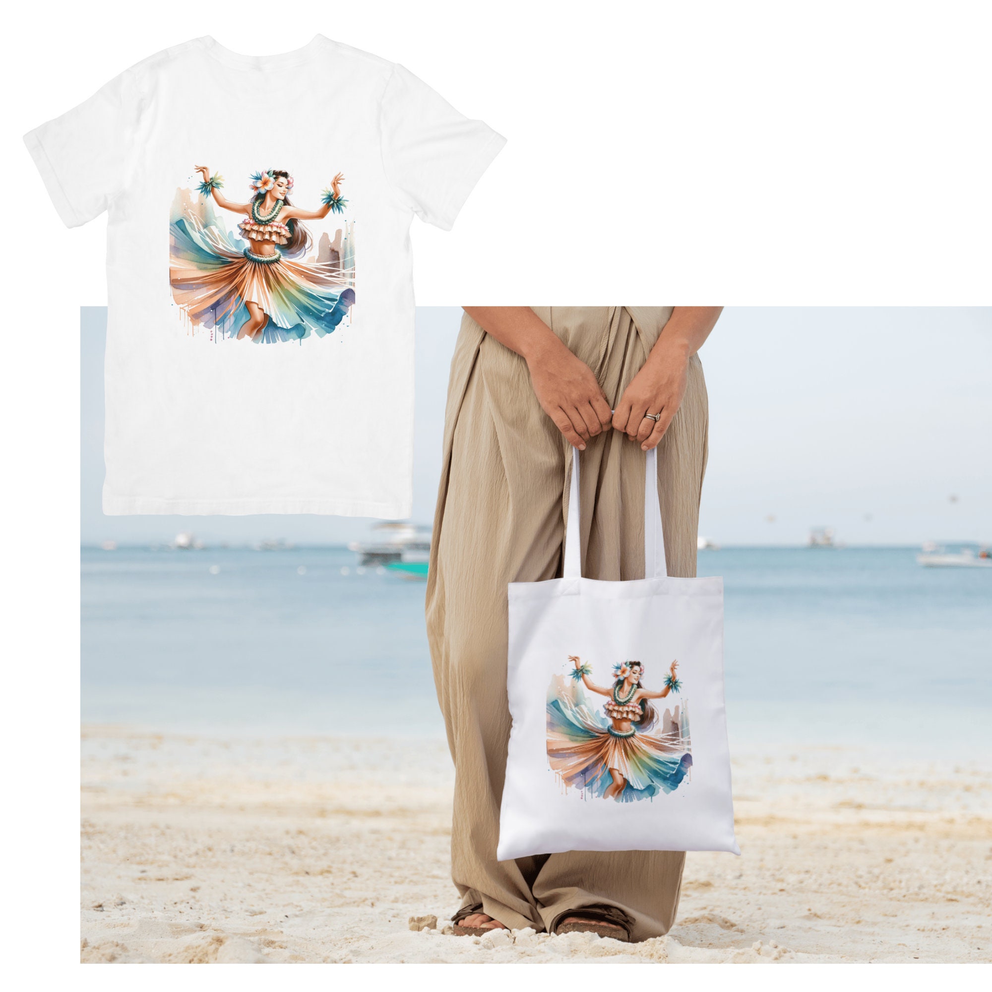 Hawaiian Hula Dancers Clip Art Pack, Commercial Use, Island Vibes ...
