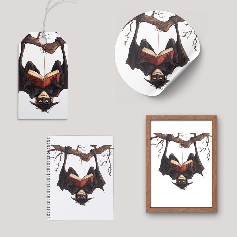 Quirky Vampires Clip Art Pack, Halloween Clipart, Commercial Use, PNG ...
