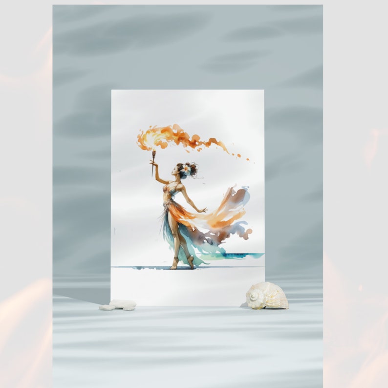 Female Fire Dancer Clip Art Pack, Fire Dancing, Fire Dance, Festival ...