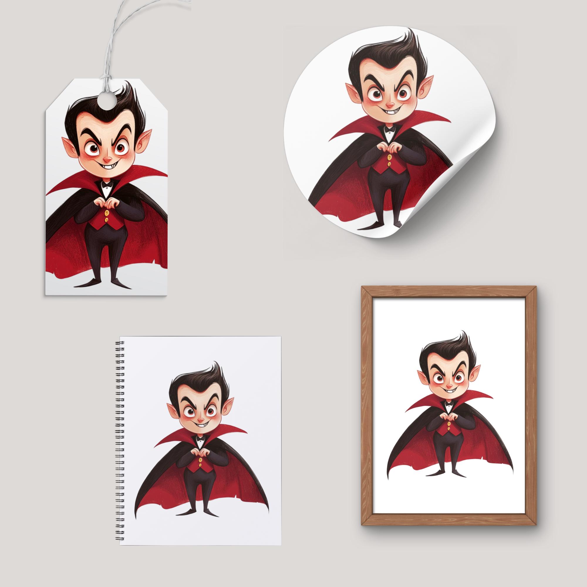 Dracula Clip Art Pack K, Halloween Clipart, Commercial Use, Spooky ...