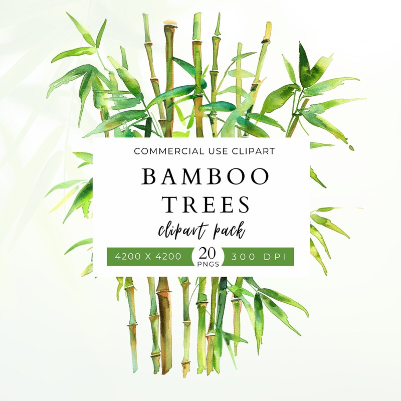 Bamboo Invitations - Etsy
