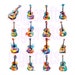 Colorful Guitars Clip Art Pack, Commercial Use, Guitarist, Rainbow ...