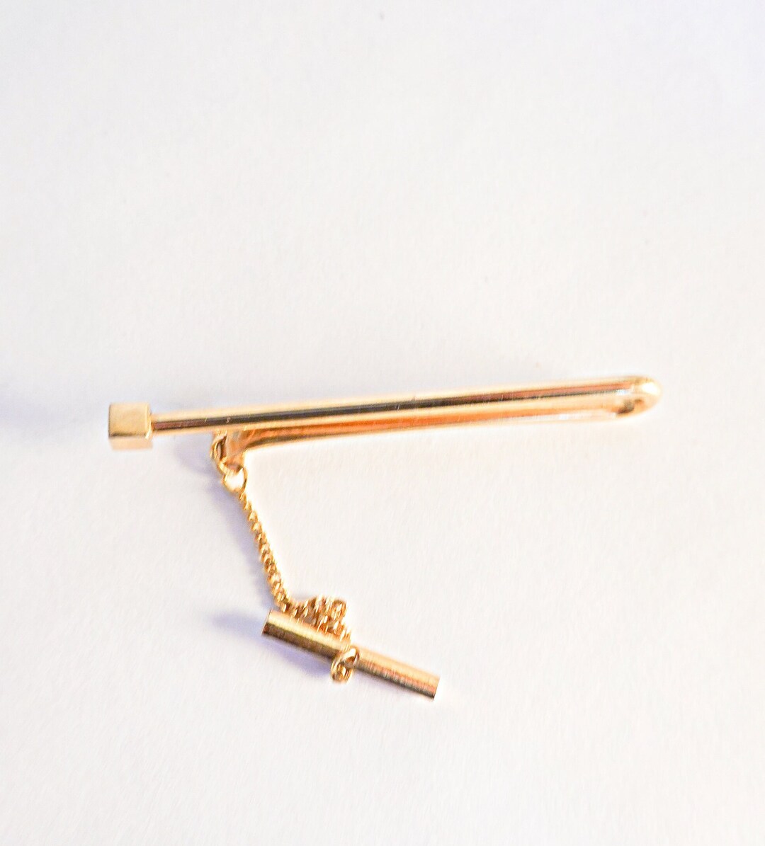 Vintage Retro Gold Filled Tie Bar Tie Clasp, Men Groom Groomsmen Dad ...