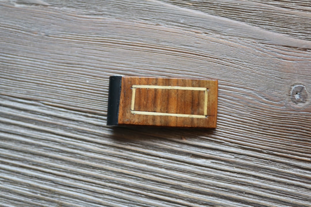 Vintage Money Clip, Wood Money Clip, Business Card Holder, Men's Gift ...