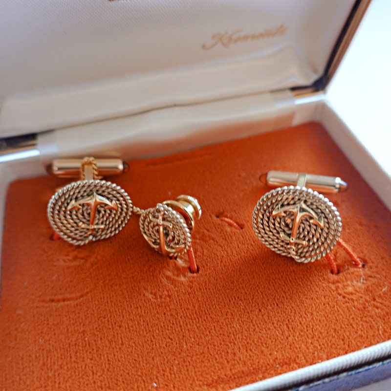 Nautical Cufflinks - Etsy