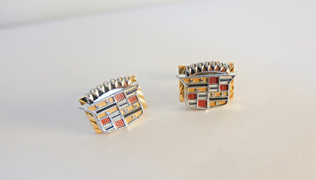 Vintage Cadillac Logo Gift, VINTAGE Gold Filled Cadillac Advertising ...