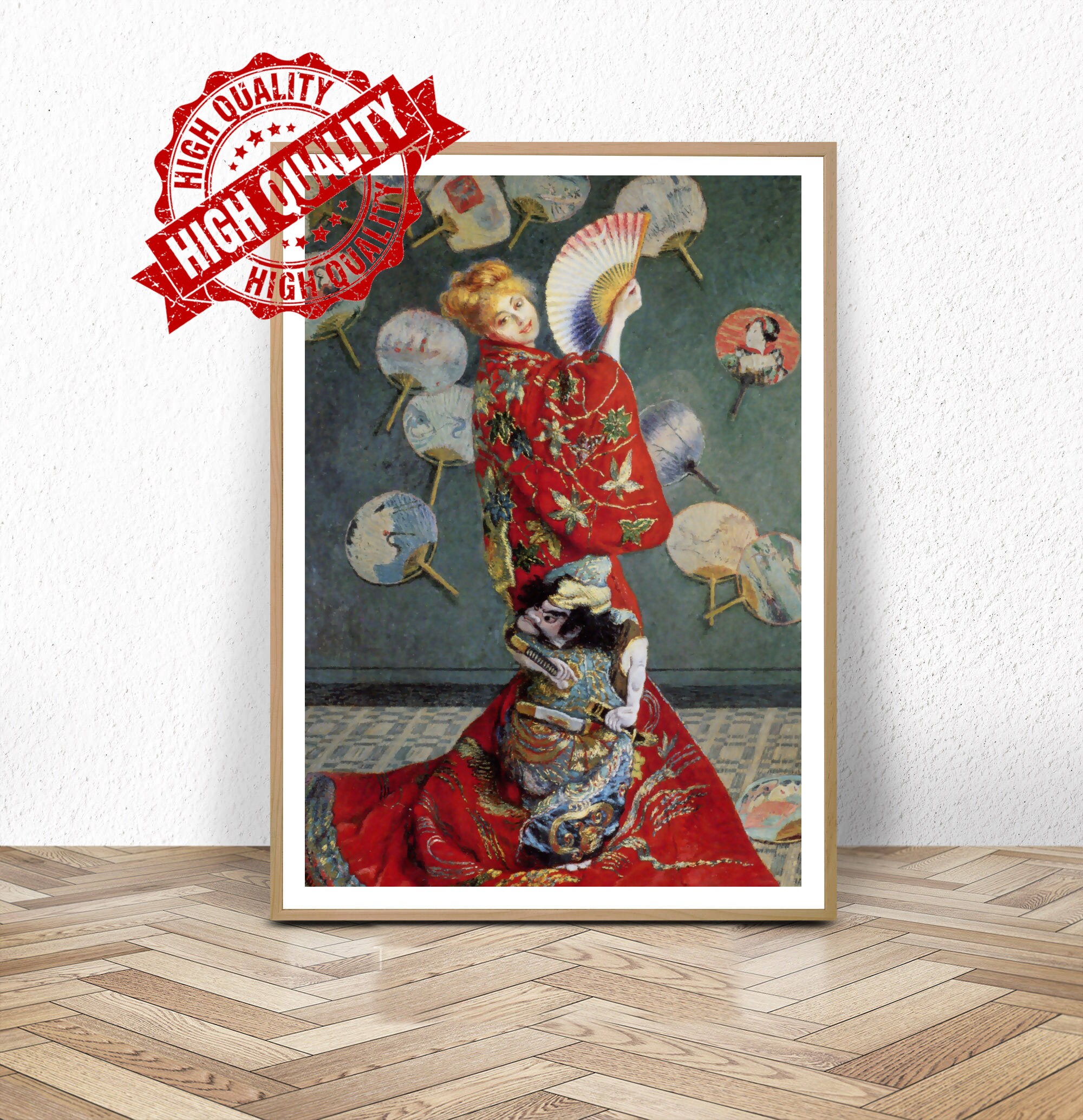 Camille Monet in Japanese Costume / La Japonaise / by Claude - Etsy