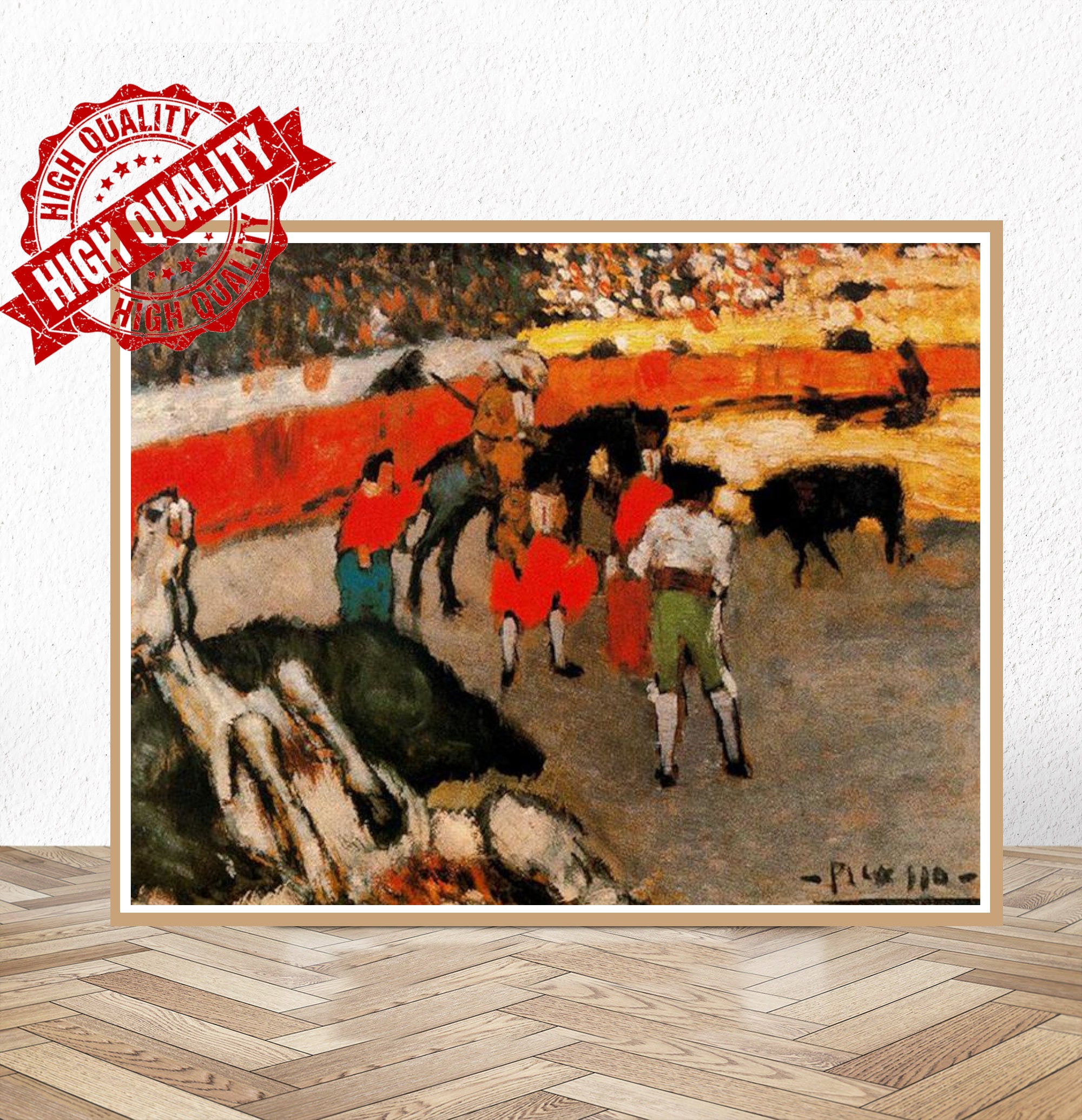 Bullfight Scene / Scéne De Corrida / by Pablo Picasso / Museum - Etsy UK