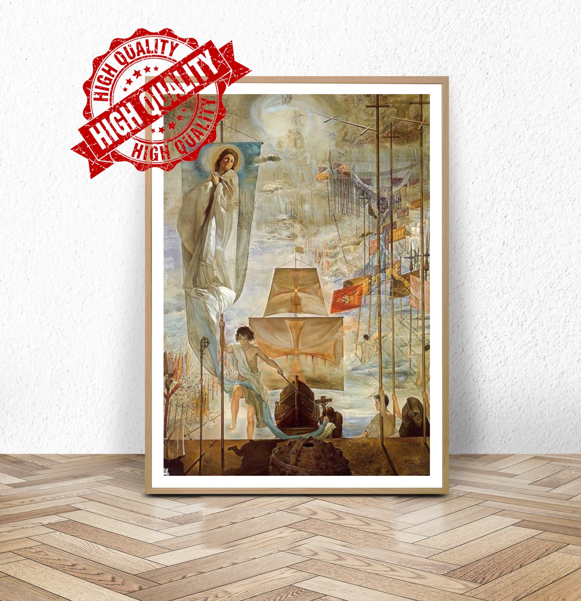 The Discovery of America by Christopher Columbus / Salvador Dali ...