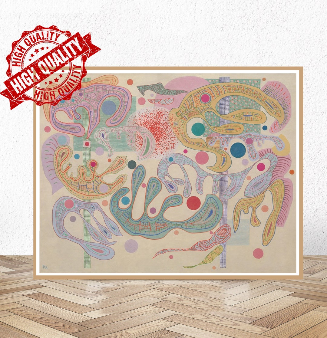 Capricious Forms / Vasily Kandinsky / by Wassily Kandinksy / Museum ...