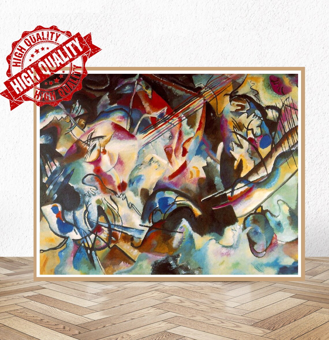 Composition 6 VI / Vasily Kandinsky / by Wassily Kandinksy / | Etsy