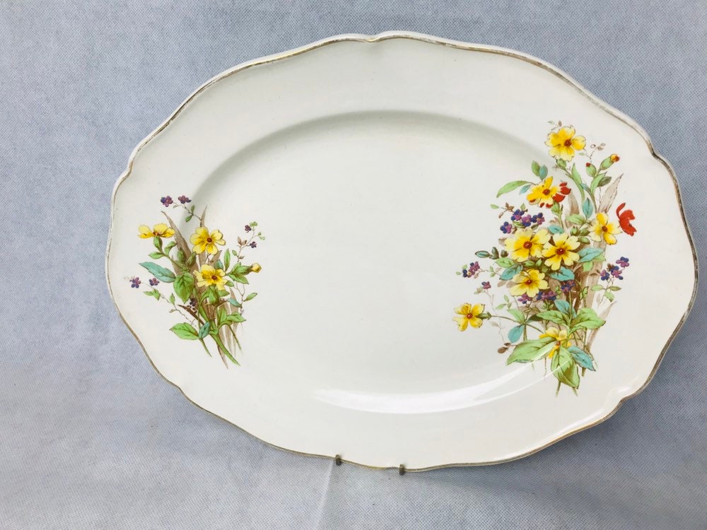 Drinkwatertreasures vintage platter Royal Doulton coronet China platter ...