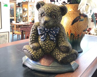Teddy Door Stop - Etsy