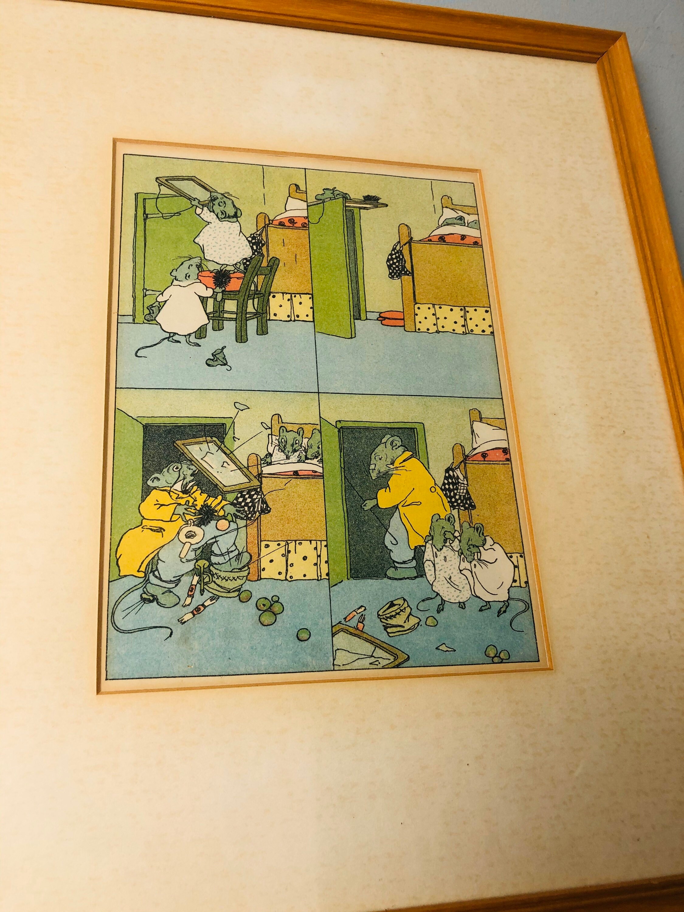 Digital Prints Art & Collectibles Vintage Comedy comic sketch Rat Mouse ...