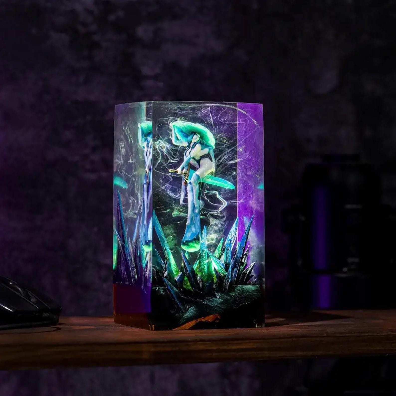 Flying Ranni Boss Epoxy Resin Lamp, Custom Night Light, Ra.nni Lamp ...
