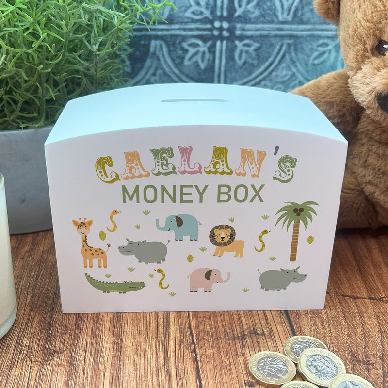 Childrens Money Box - Etsy UK