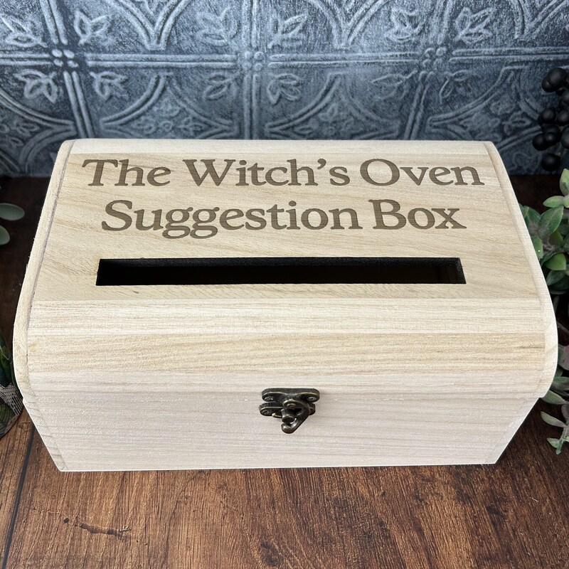 Wood Suggestion Box - Etsy