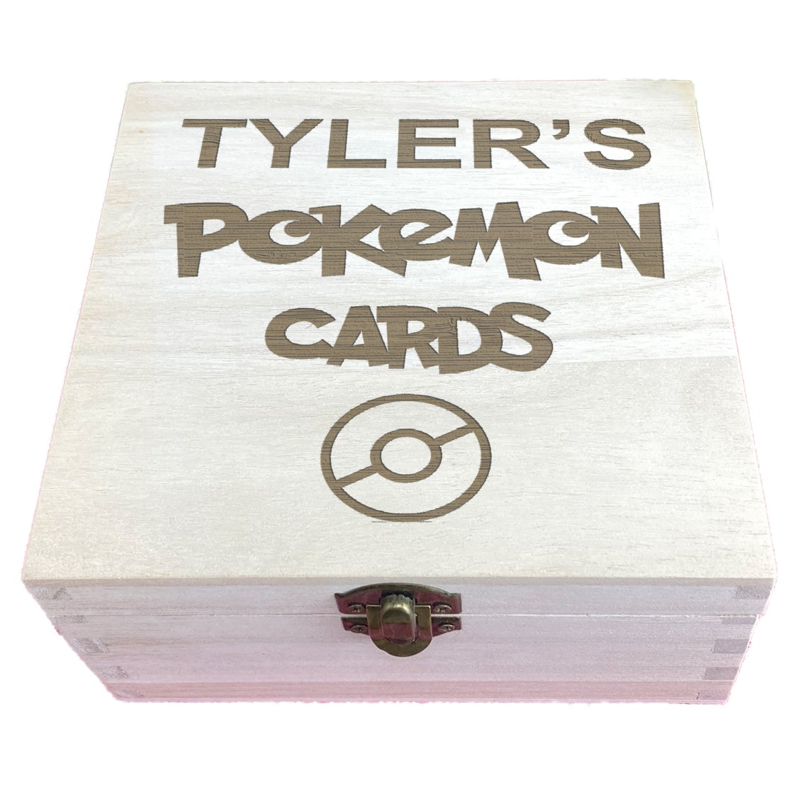 Pokémon Card Storage Box Collector Personalised Gift Pokeball - Etsy UK