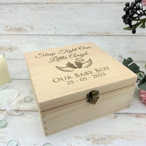 Baby Loss Miscarriage - Personalised Memory Box - Remembrance - Grief ...