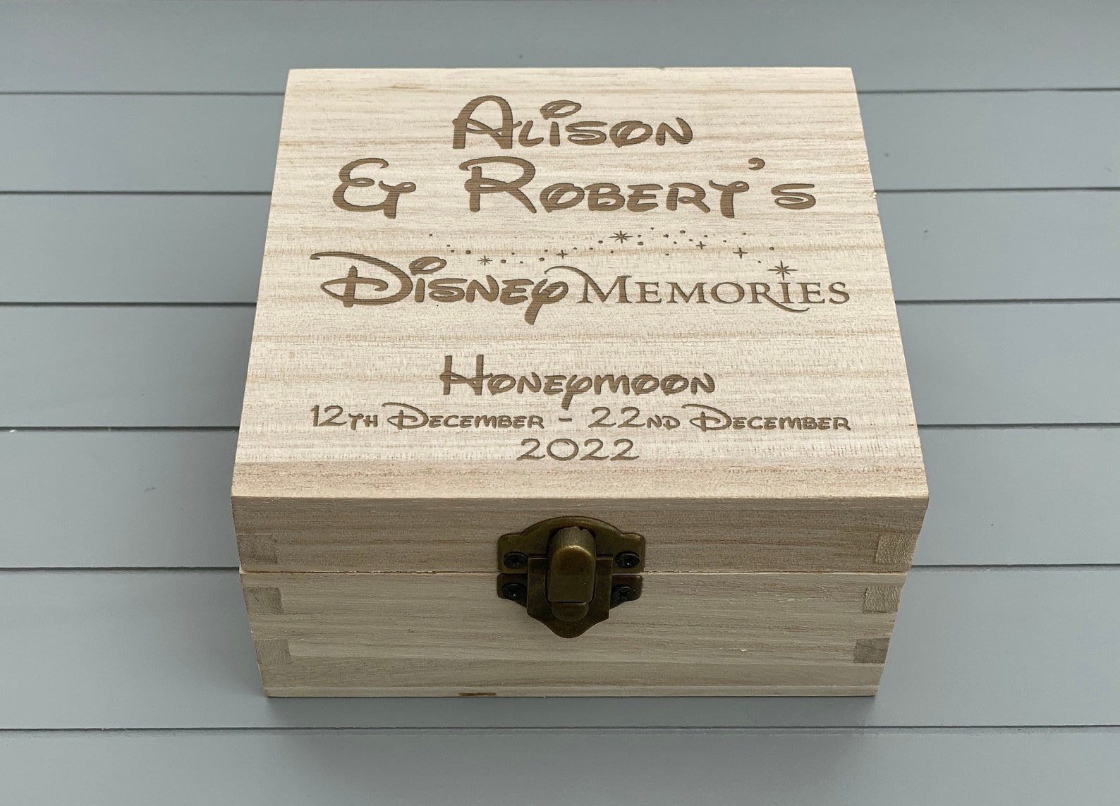 Disney Resort Family Memories Disneyland Memory Box | Etsy