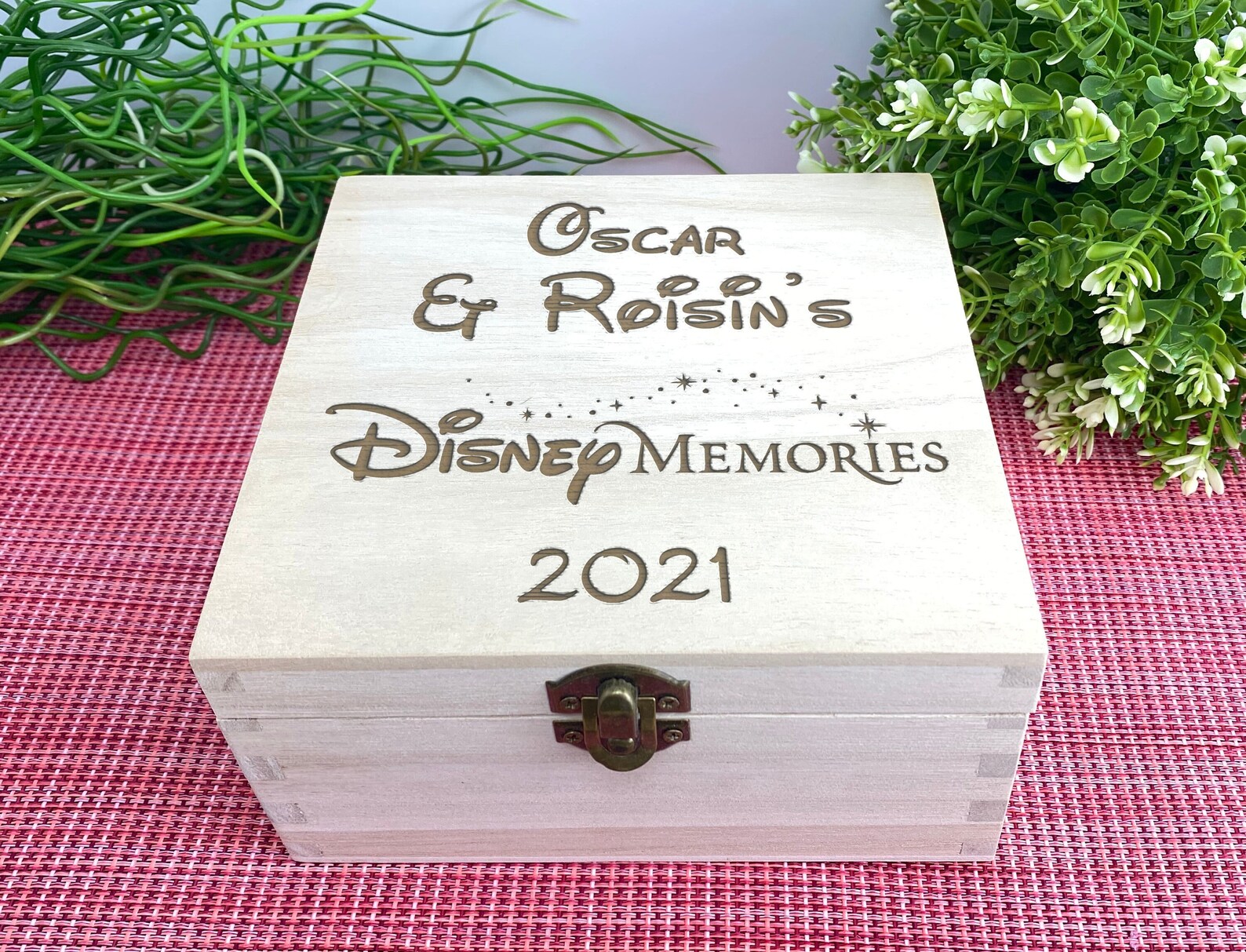 Disney Resort Family Memories Disneyland Memory Box | Etsy