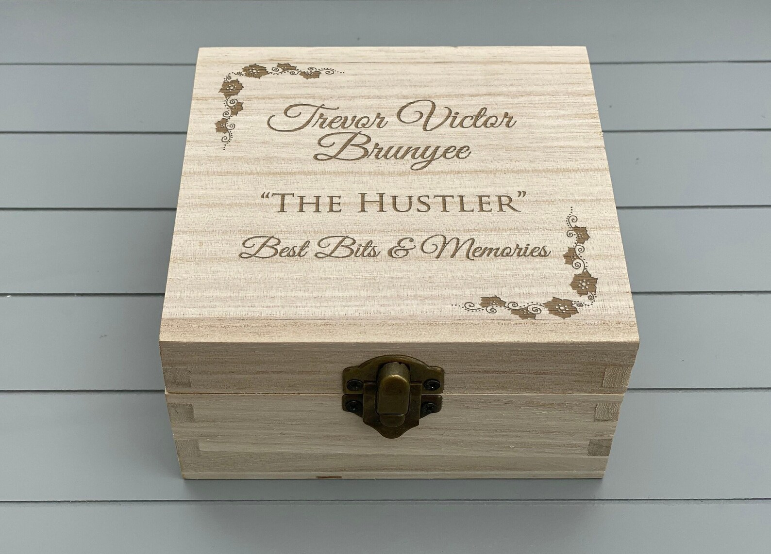Birthday Memory Box Memories Personalised Gift 18th 21st 30 40 50 Time ...