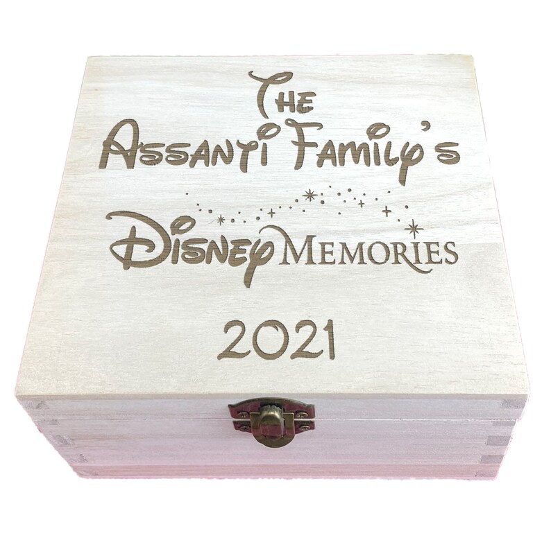 Disney Resort Family Memories Disneyland Memory Box | Etsy