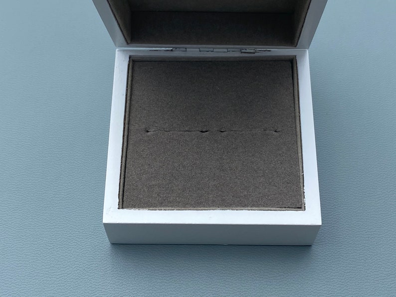 Double Ring Box Personalised Wedding Day Ring Carrier - Etsy