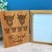 Highland Cow Family Design Personalised Gift Photo Frame New Baby ...