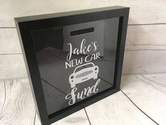 New Car Fund Savings Money Box Gift First Car Driving Test | Etsy