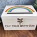 Worry Box Primary School Drop Box Rainbow Personalised Pupils Mental ...