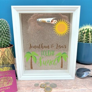 Holiday Fund Frame Savings Travel Money Box Personalised - Etsy