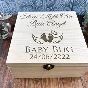 Baby Loss Miscarriage - Personalised Memory Box - Remembrance - Grief ...