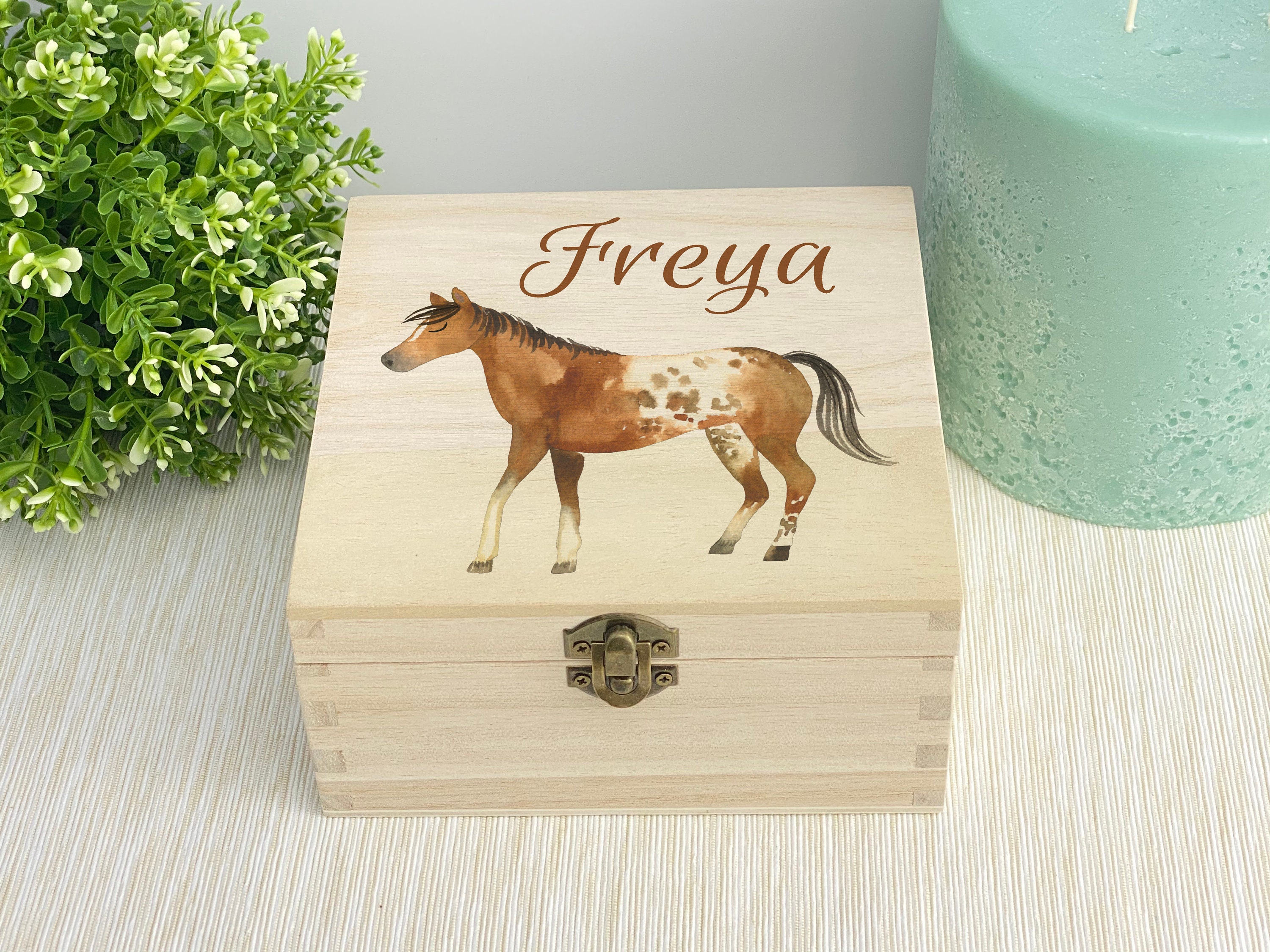 Horse Box Rosette Storage Memory Box Riding Stables - Etsy