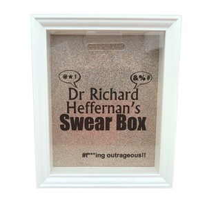Swear Jar Money Box Fund Frame Swearing Potty Mouth Personalised Gift ...
