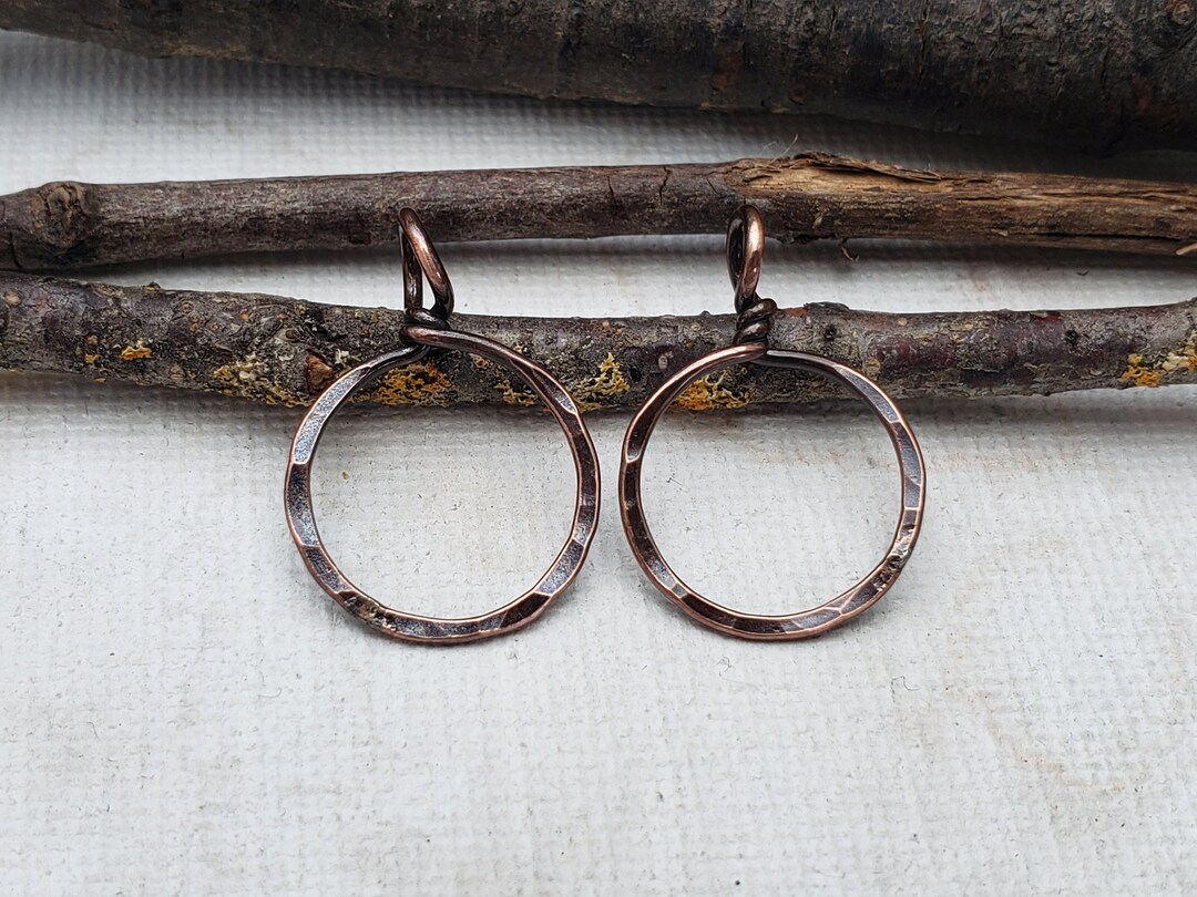 Copper Beadable Earring Components - Earring Findings - Earring ...