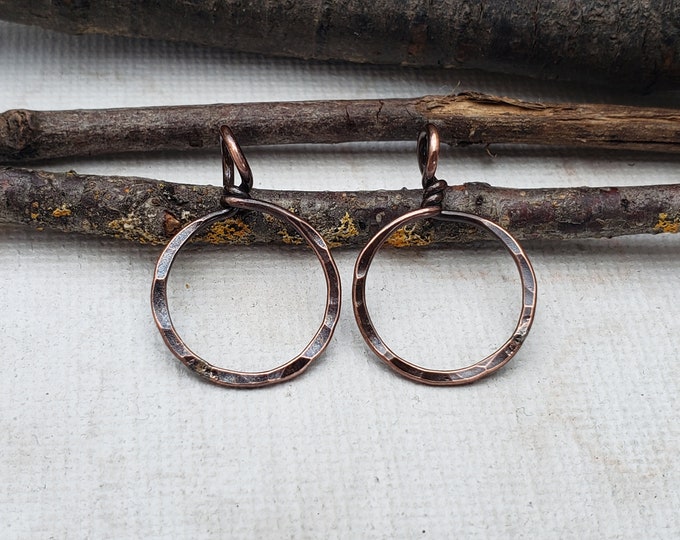 Copper Beadable Earring Components - Earring Findings - Earring ...