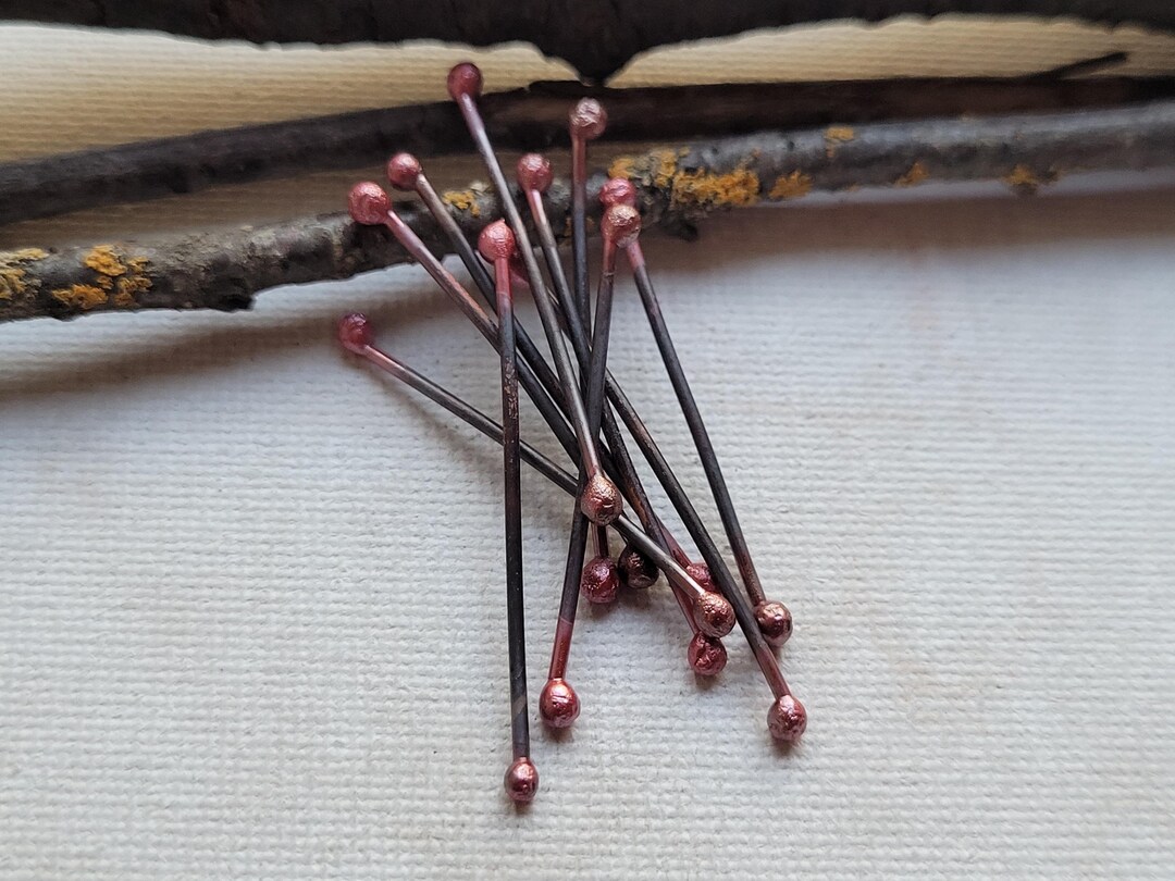 Double-ended Pins for Wire Wrapping - Double Headed Pins for Jewelry ...