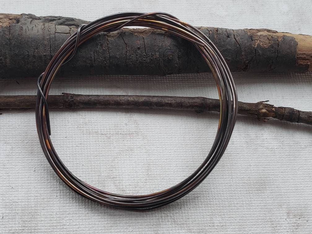 20 Gauge Copper Wire 20 Gauge Oxidized Copper Wire 20 - Etsy