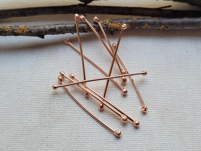 Double-ended Pins for Wire Wrapping - Double Headed Pins for Jewelry ...